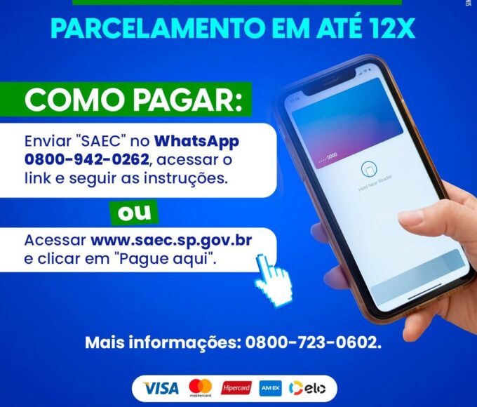 SAEC FÁCIL - SAEC Superintendencia de Agua e Esgoto de Catanduva